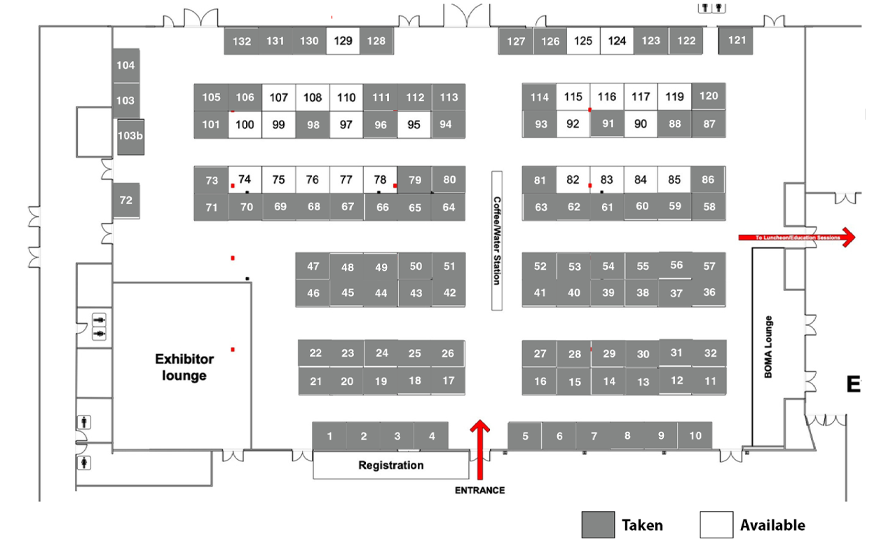 The Building Conference - Floor Plan and Exhibitors